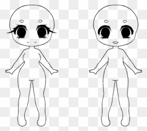 [free To Use] Chibi Base By Lukasketch - Chibi Base - Free Transparent ...